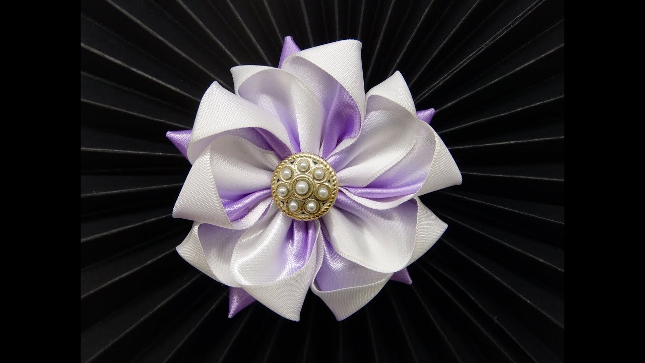 Tutorial Flor Petalos Dobles paso a paso, Floresymoñosfaciles - YouTube