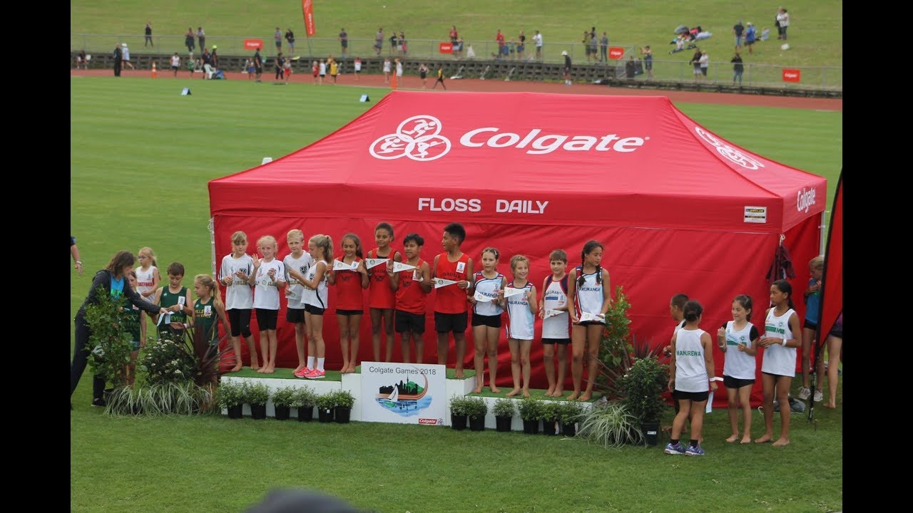 Colgate Games - Juniour Athletics, NZ - YouTube