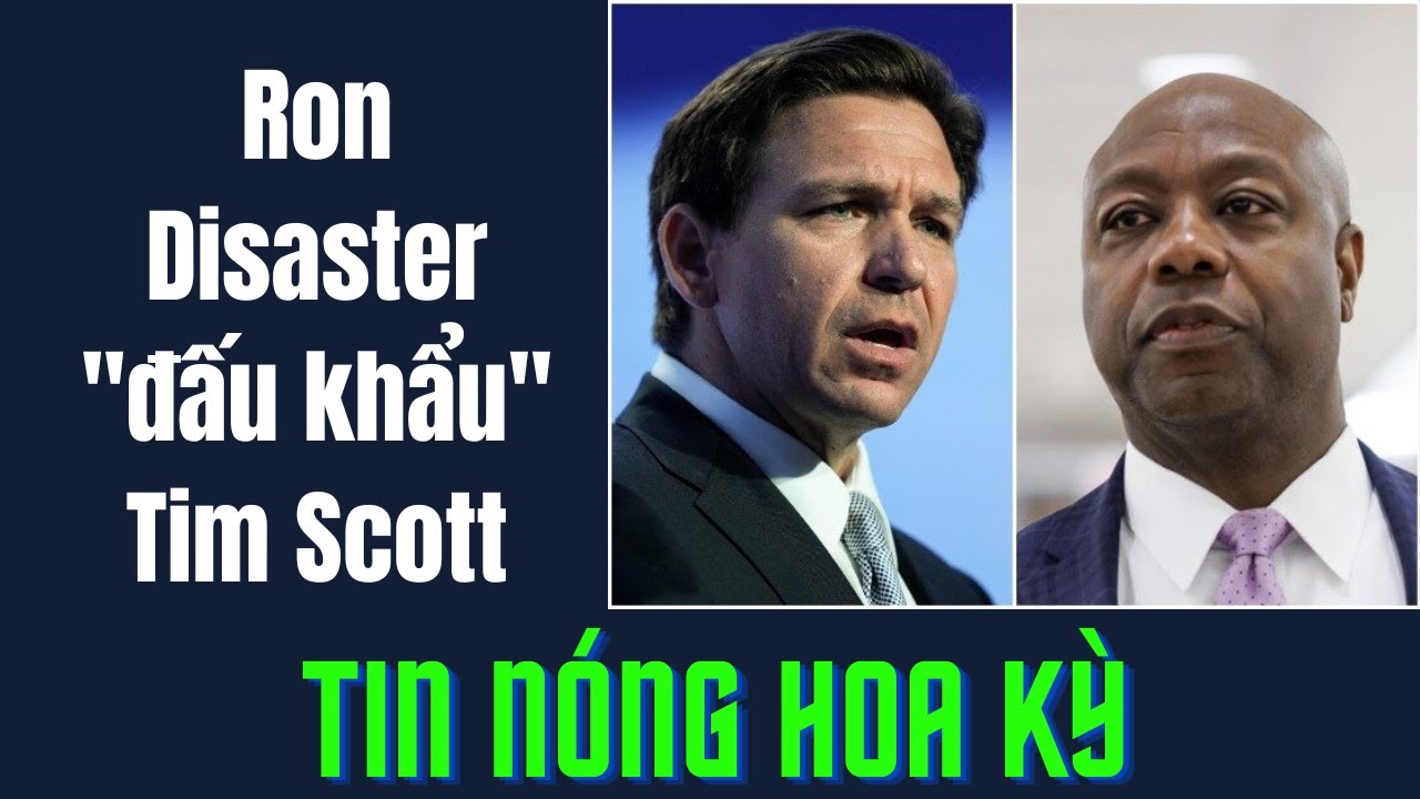 Ron Disaster "đấu khẩu" Tim Scott - YouTube