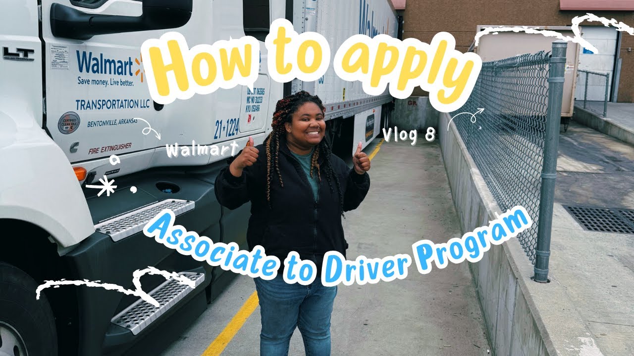 Walmart Associate to Driver Program Vlog 8 - How & Where to Apply - YouTube
