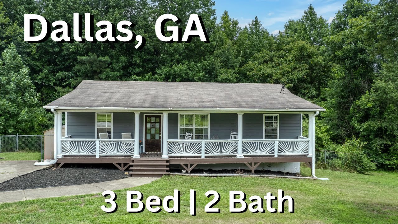 Ranch Home on Land | Dallas, Georgia - YouTube