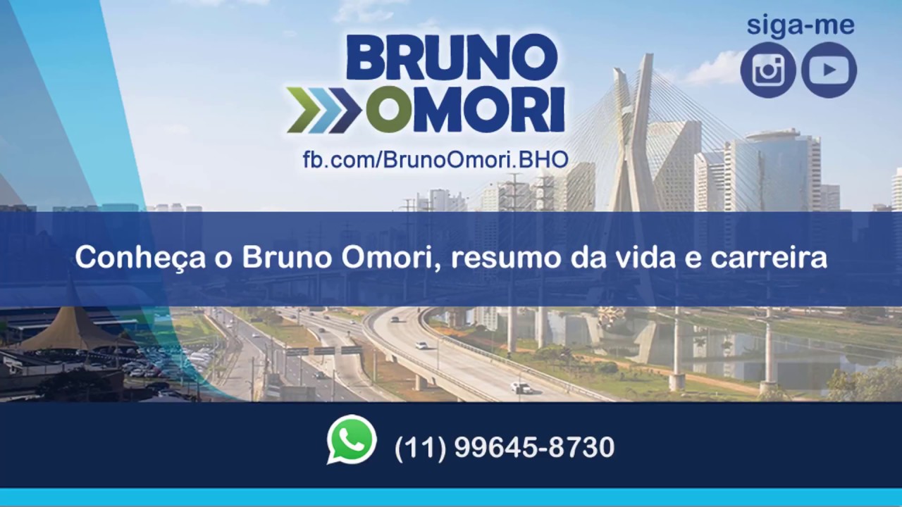 MINHA HISTÓRIA - BRUNO OMORI - YouTube