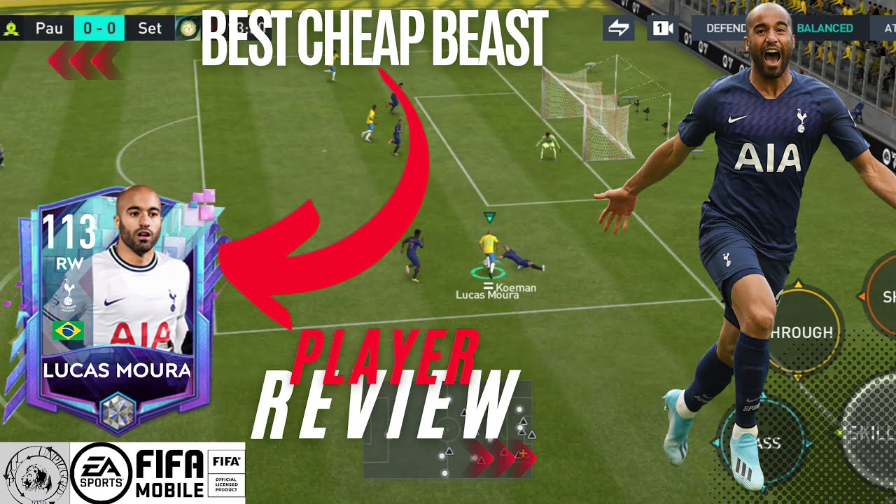 😍😱🔥Flashback Lucas Moura Player Review |FIFA Mobile 23| #fifamobile # ...