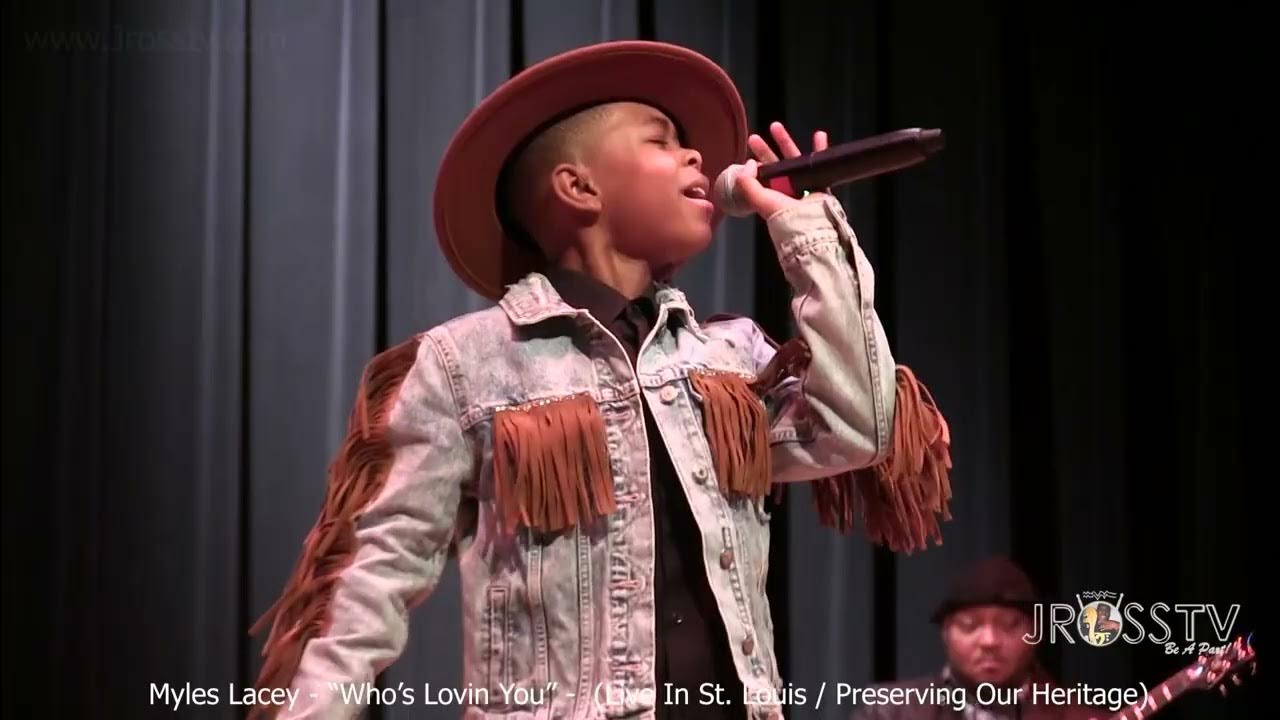 James Ross @ (Singer) Myles Lacey - "Who's Lovin' You" - www.Jross-tv.com (St. Louis) - YouTube