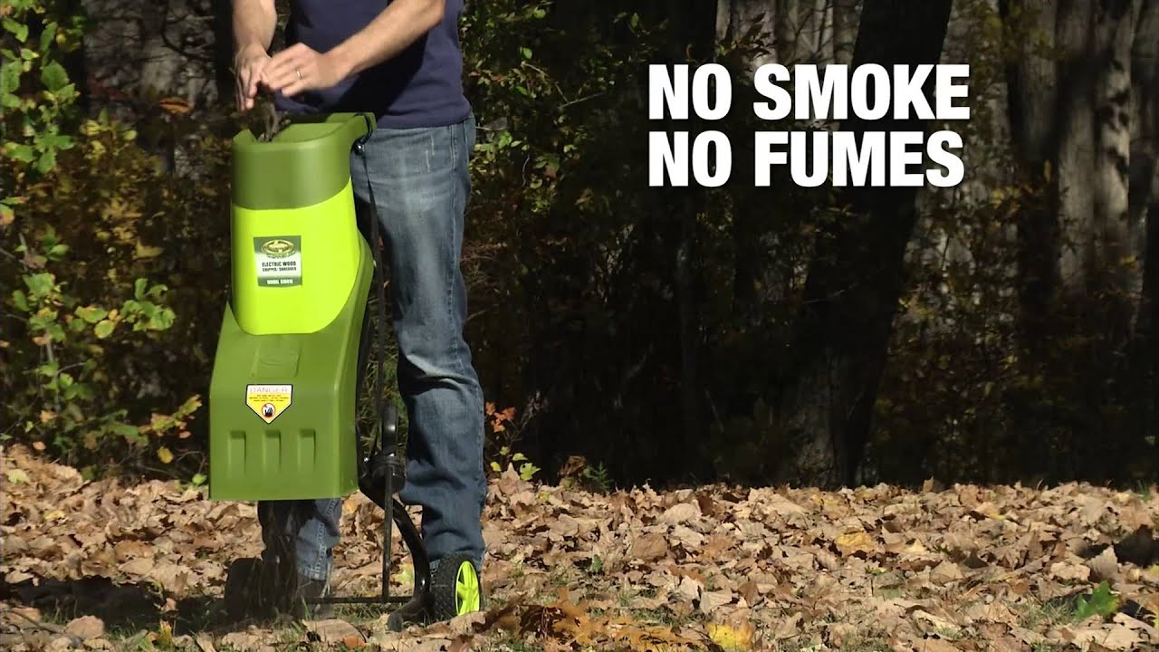 Sun Joe® Electric Chipper/Shredder - YouTube