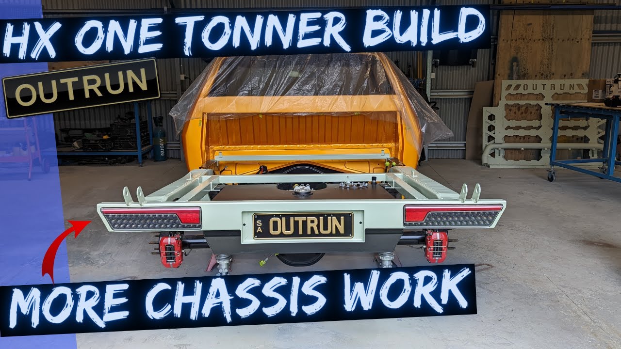 Installing Drop Tank (Again) \ More Chassis Rework - HX One Tonner ...