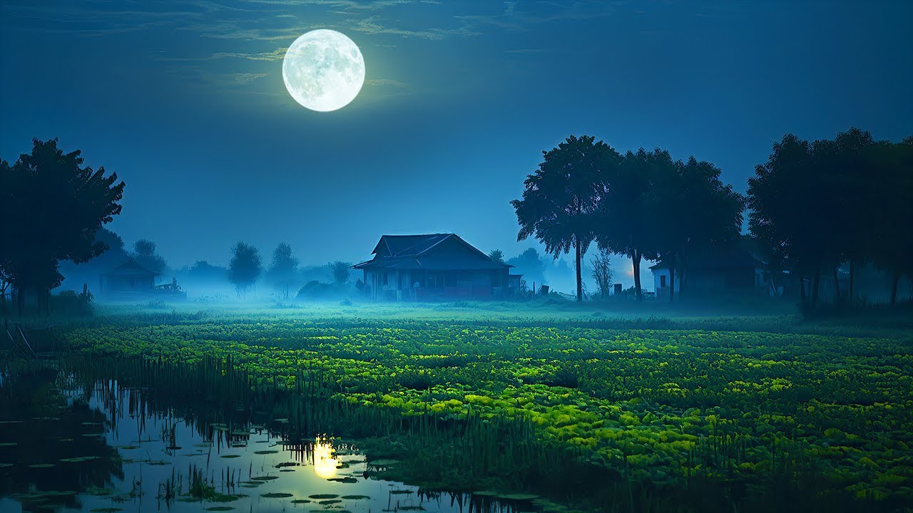 Nighttime Relaxation with Nature Sounds - Crickets, Frogs, and Insects ...