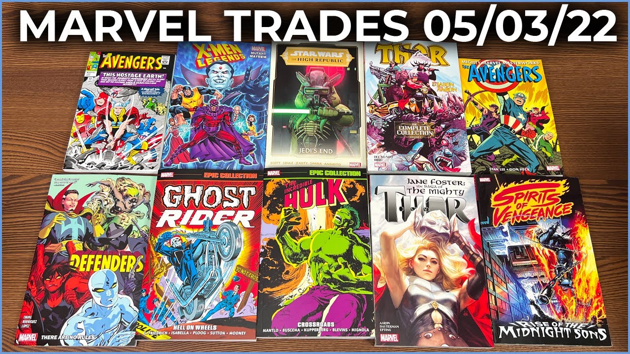New Marvel Books 05/03/22 Overview | GHOST RIDER EPIC COLLECTION: HELL ...