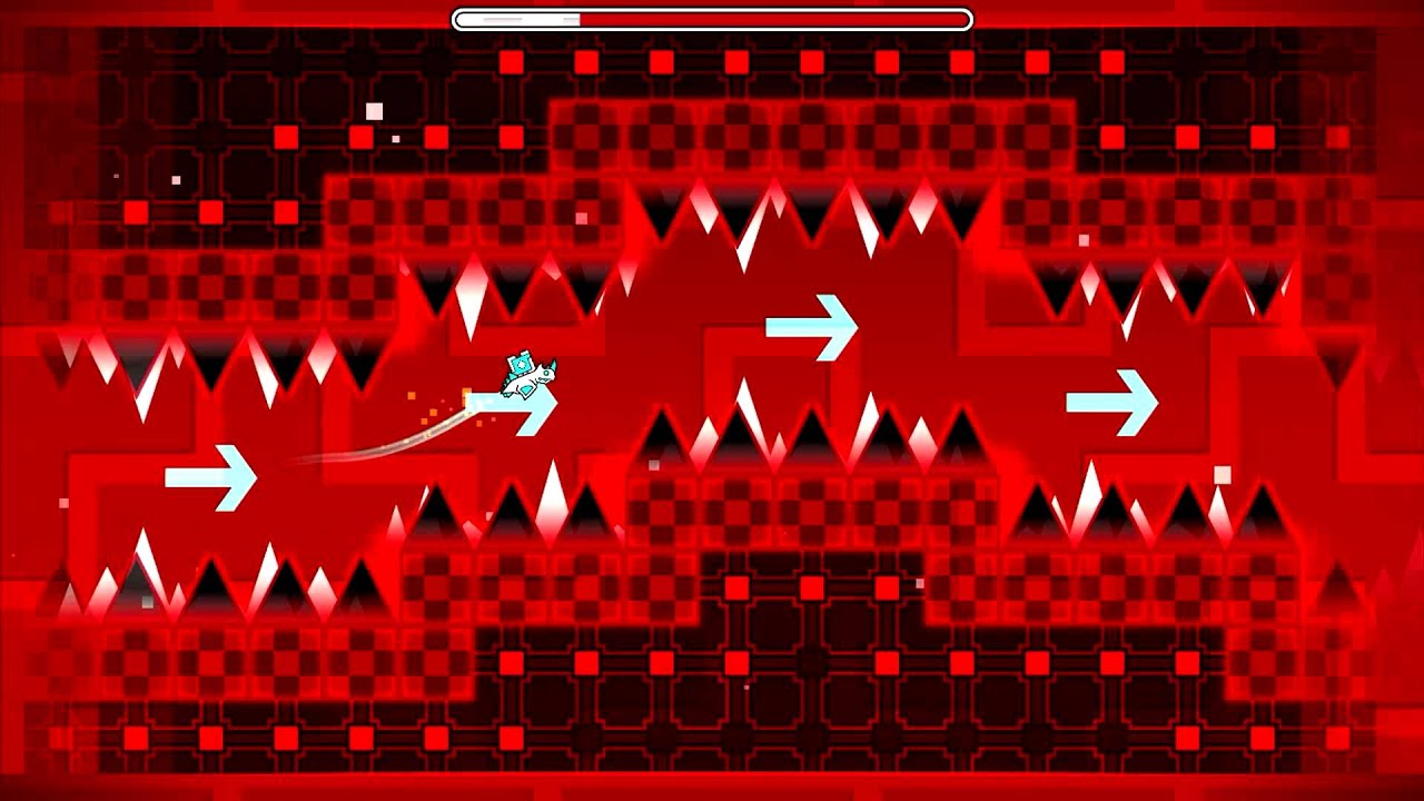 [Geometry Dash] Red World 31% - YouTube