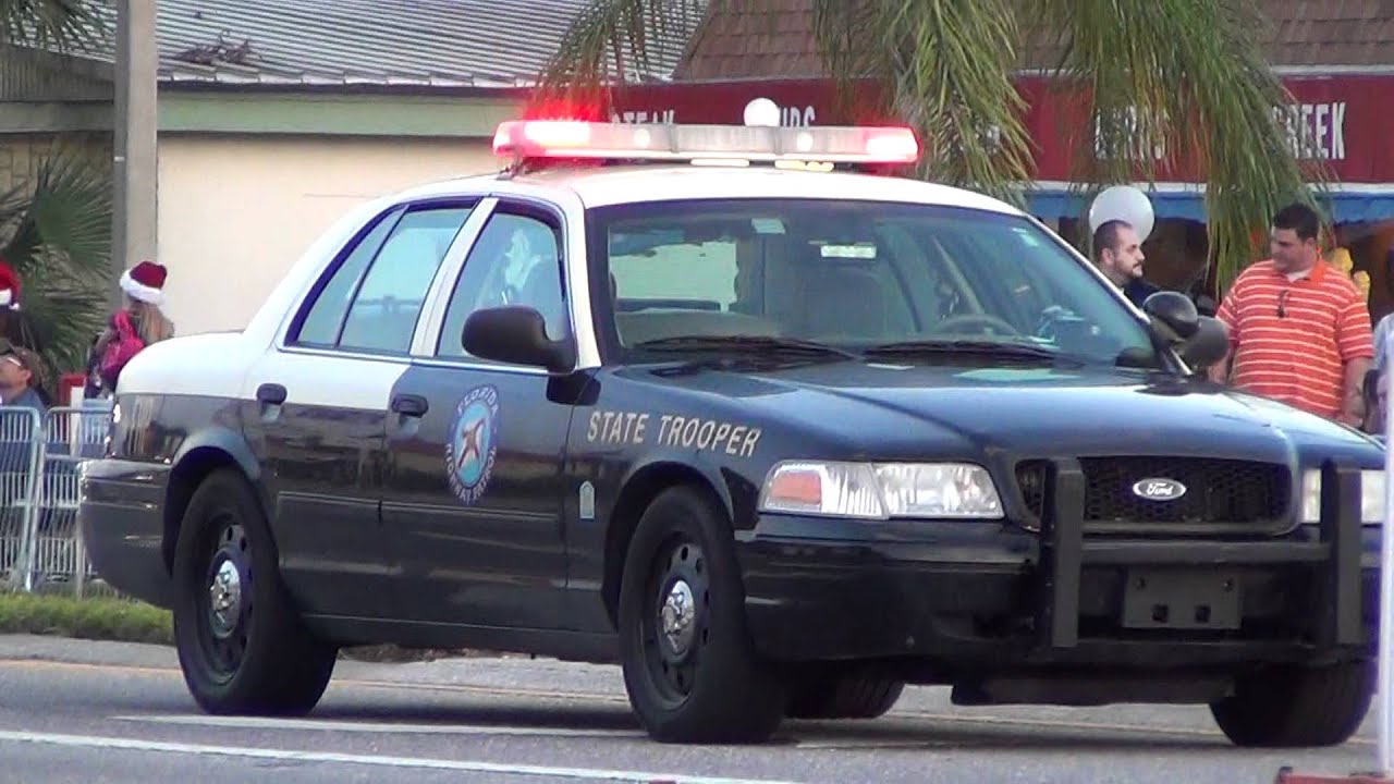FLORIDA HIGHWAY PATROL JAVLIN 3 LIGHTBAR RED IN DAYTIME BLUE AT NIGHT ...