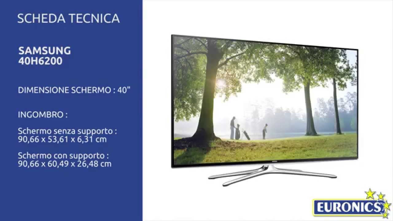 Samsung Smart TV LED 3D 40H6200 - YouTube