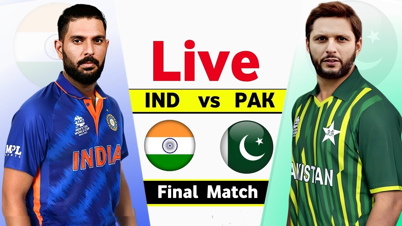 Live: India vs Pakistan Final Match, T20 Live Match Score, IND vs PAK ...
