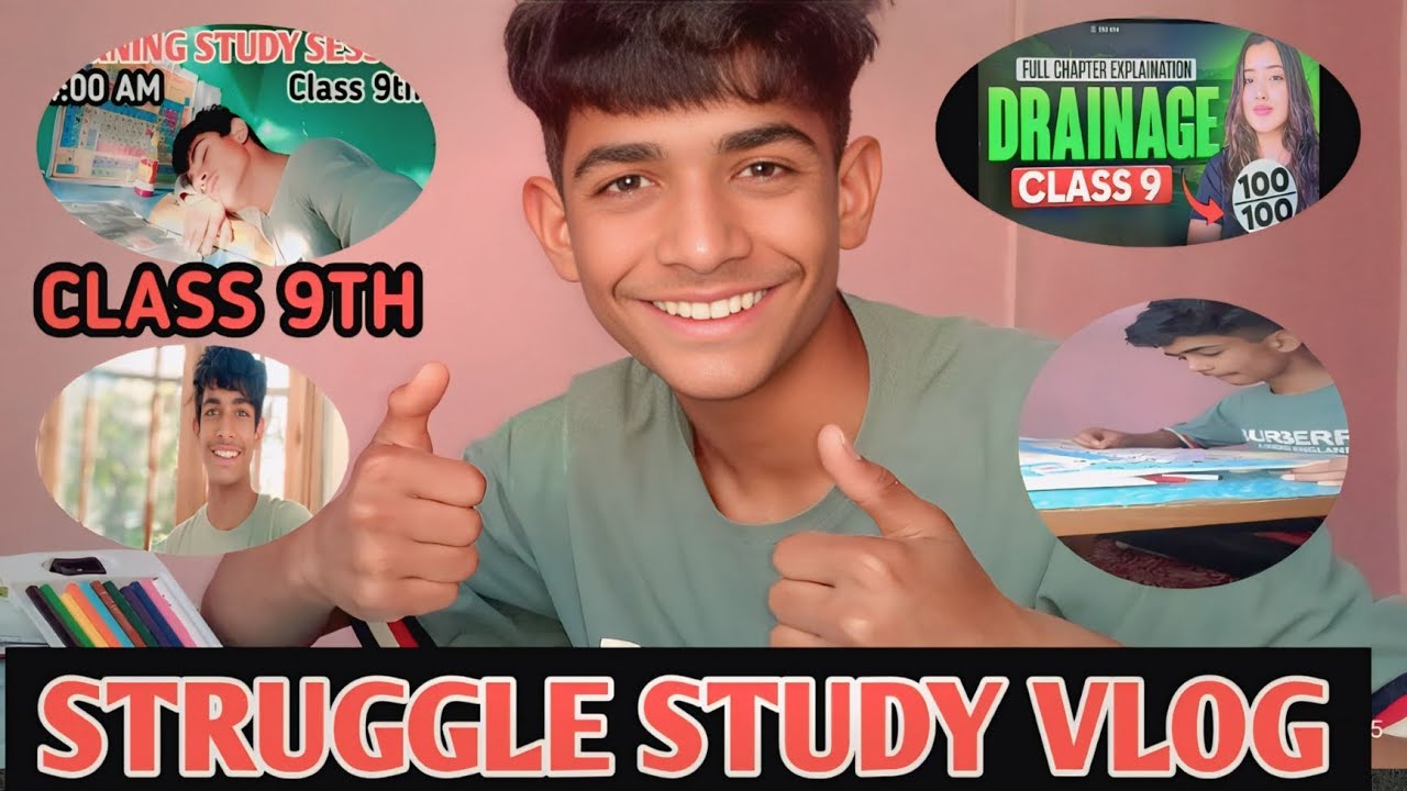 Class 9 Study Vlog | My Real Study Routine | JKBOSE Student #studyvlog ...