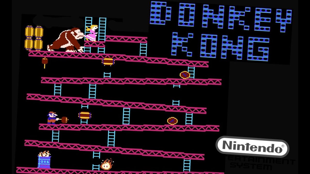Donkey Kong Gameplay Nintendo - YouTube
