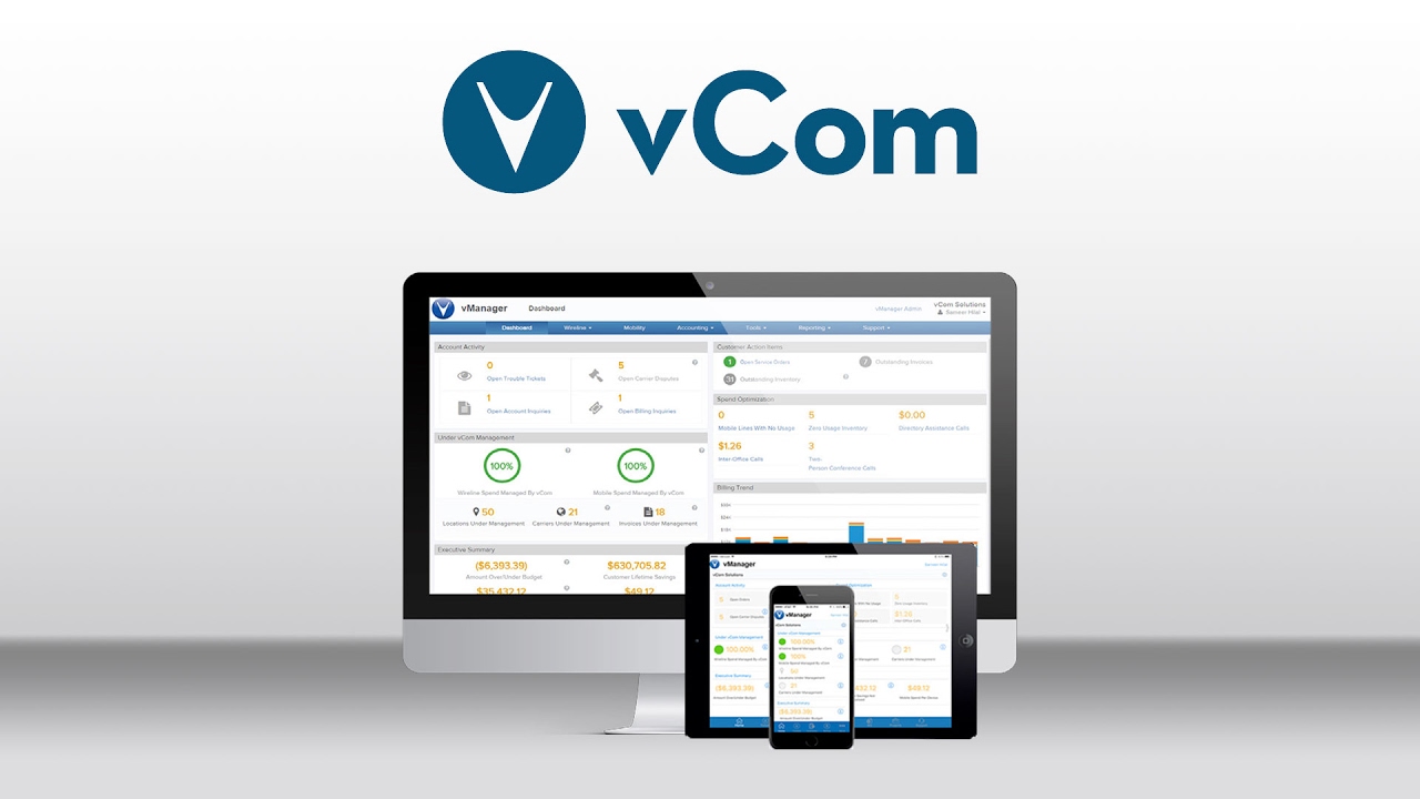 Revolutionize your technology expense management with vCom - YouTube