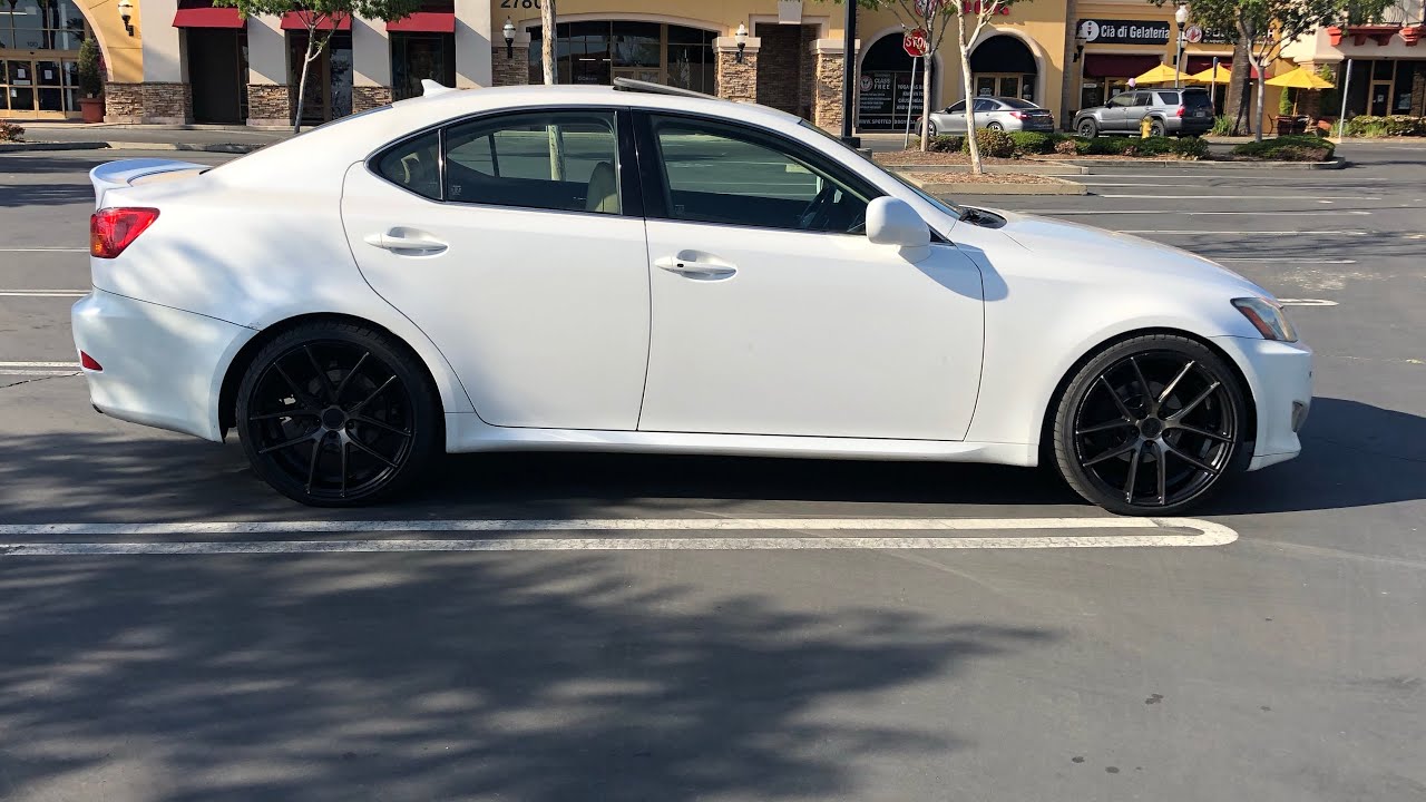 My is250 is finally lowered - YouTube