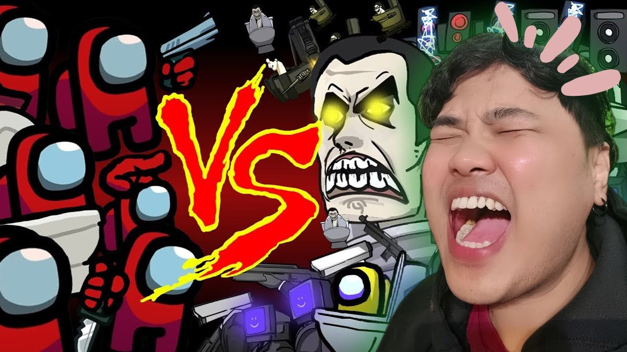 จะเป็นยังไงถ้าอมังอัสสู้กับสกิบิดี้ Reaction Mini Crewmate Kills Compilation #13 - YouTube