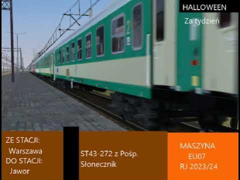 Maszyna EU07: RJ 2023/2024 #38 - 24.10.2023 - YouTube