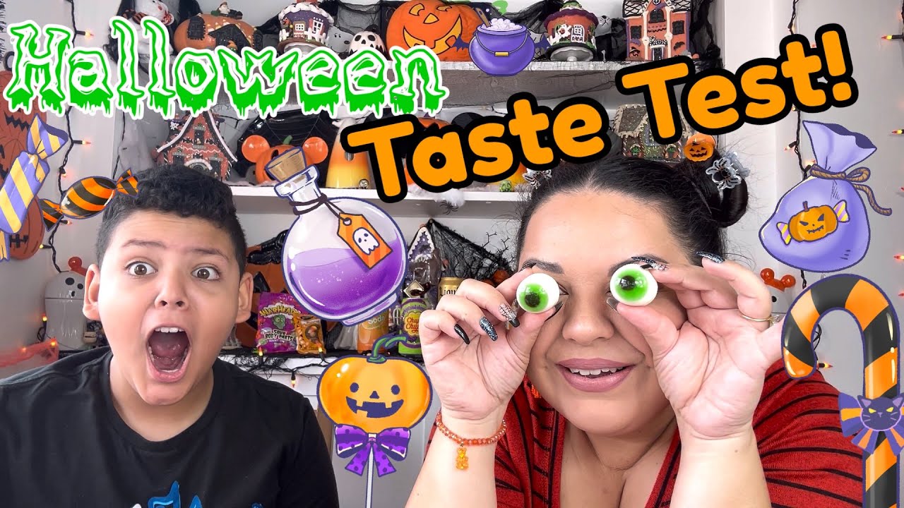 Fun Halloween Treats Taste Test!💀👻🎃 - YouTube