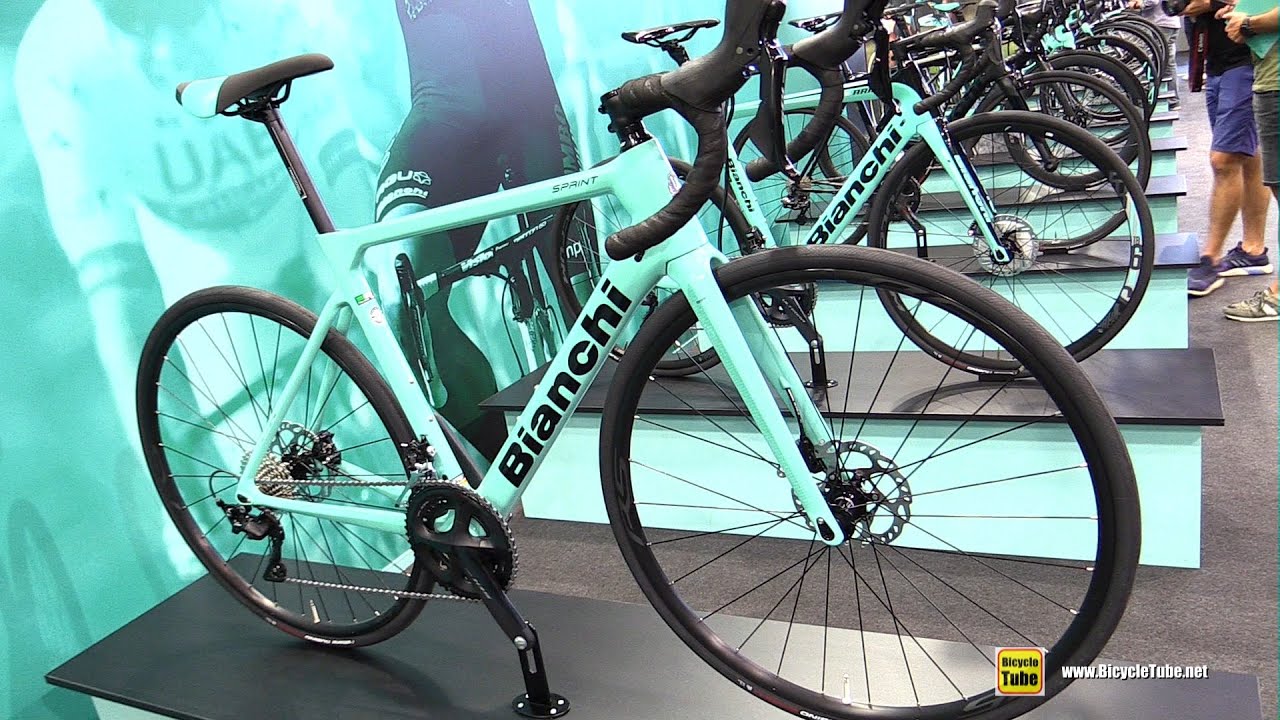 Bianchi Sprint Road Bike Walkaround Tour - 2020 Model - YouTube