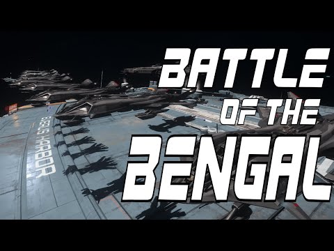 Bengal Fight in Star Citizen - War games with the UEE Navy - YouTube