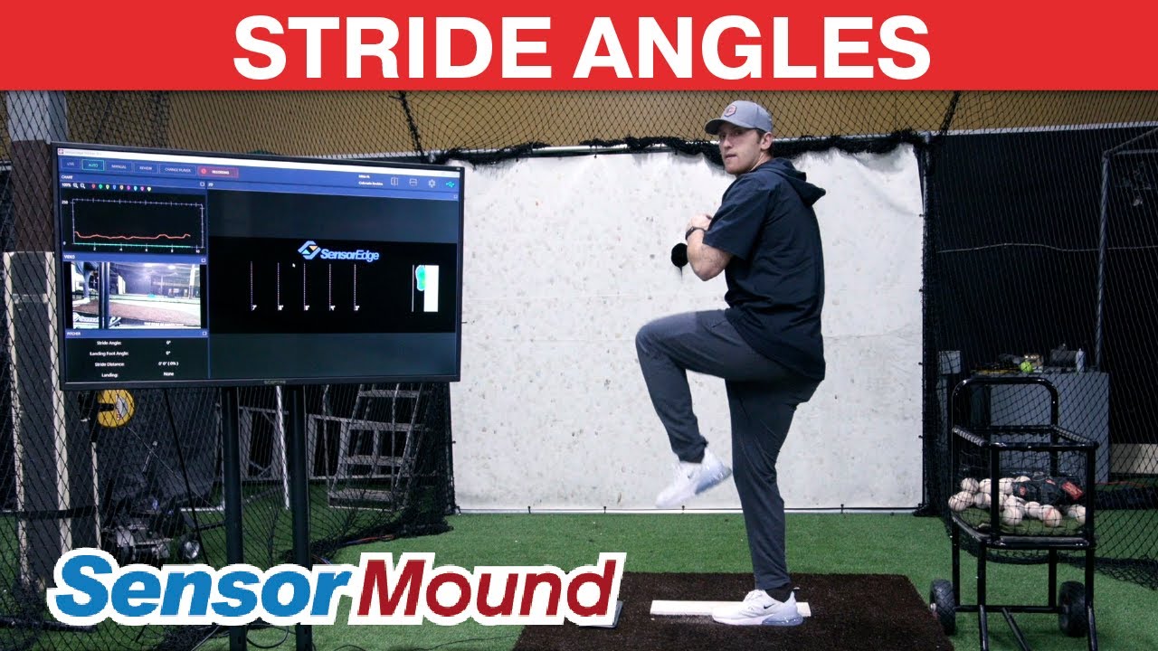 Stride Angle Breakdown with the Sensor Mound by SensorEdge and The ...