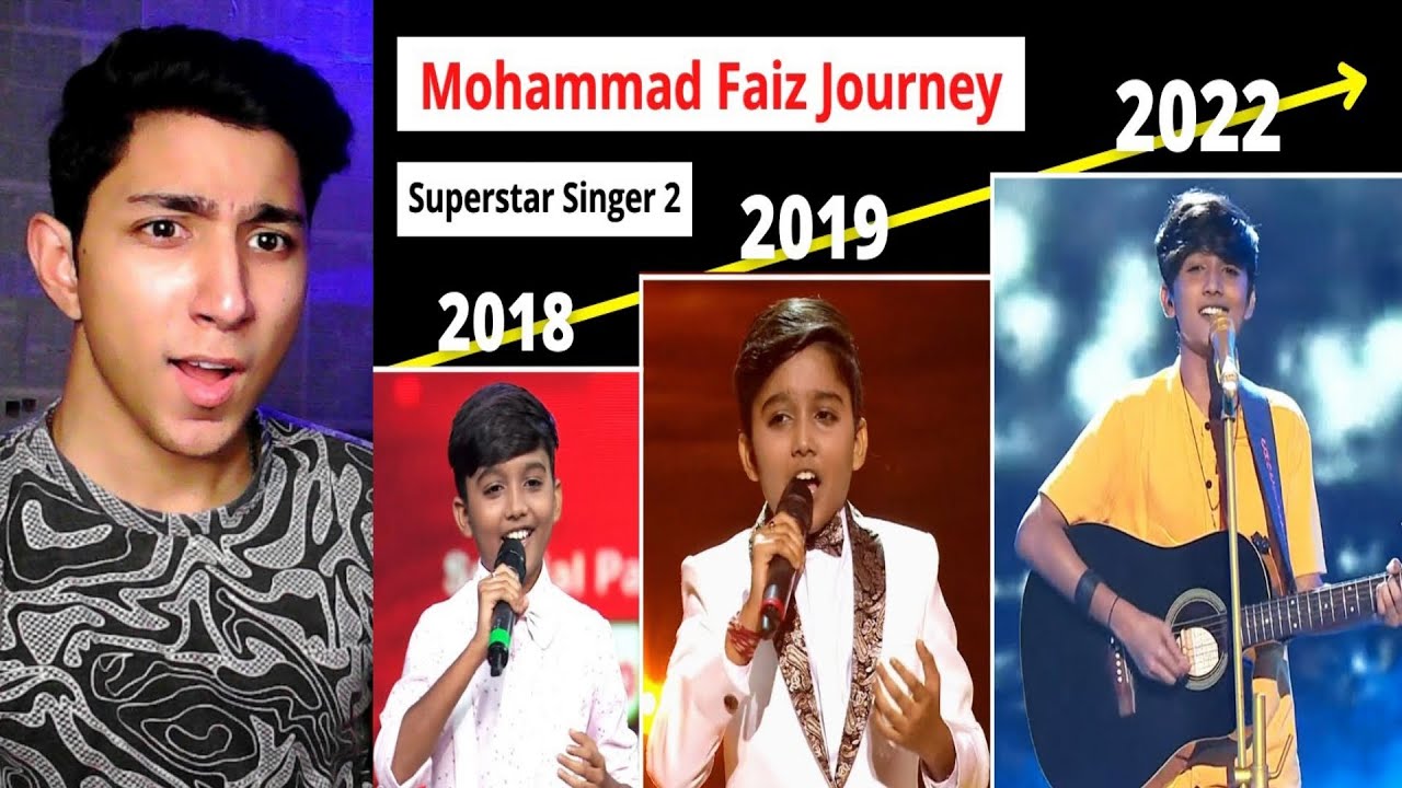 Pakistani React on Mohammed Faiz Journey | SaReGaMaPa Lil Champs to Superstar Singer 2 | Maadi ...
