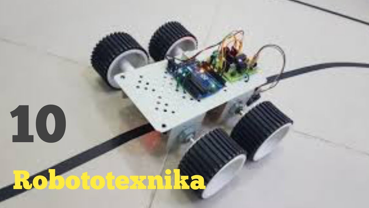 Robototexnika - 12-dars / Liniya bo'ylab harakatlanadigan robot haqida ...