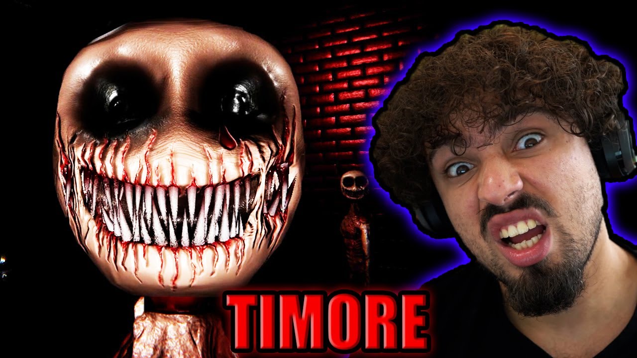 ALL THESE JUMPSCARES | Timore | Indie horror game - YouTube
