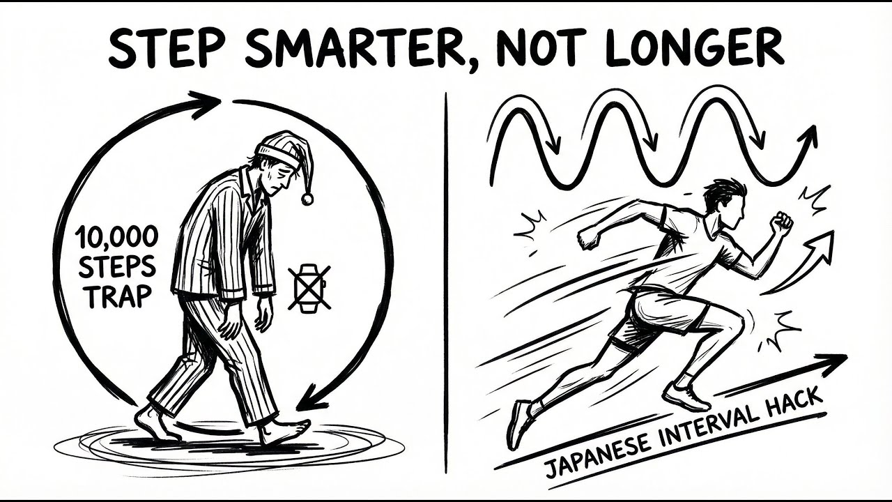 The 10,000-Step Myth: Why Walking More Isn’t Making You Fitter 🚶‍♂️ ...