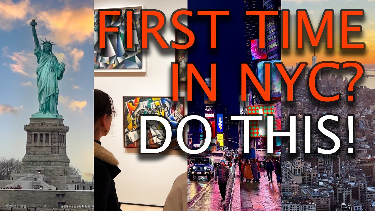12 Must-Do Things in NYC for First-Time Visitors! - YouTube