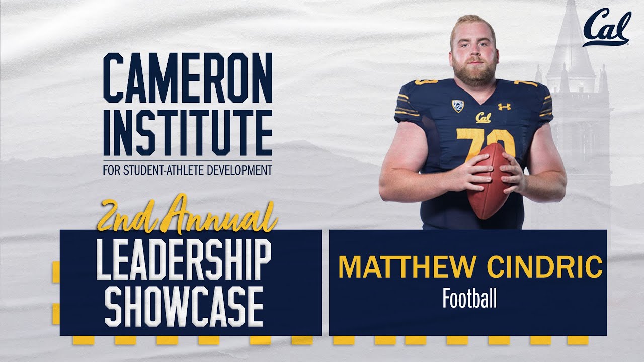 Cal Athletics: Cameron Institute Leadership Showcase - Matt Cindric ...
