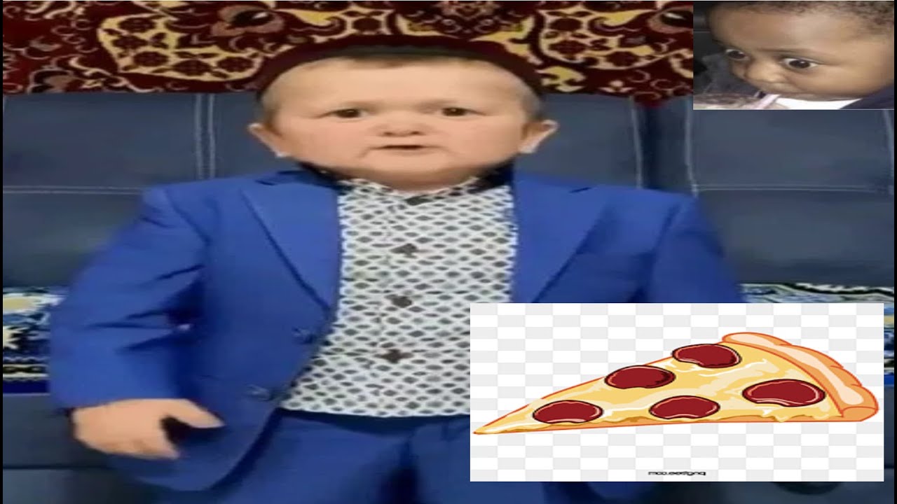 hasbulla eats pizza - YouTube