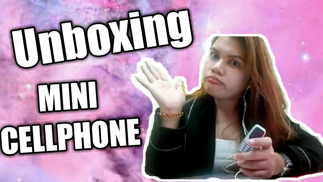 Unboxing Mini Cellphone (useful ba?) - YouTube