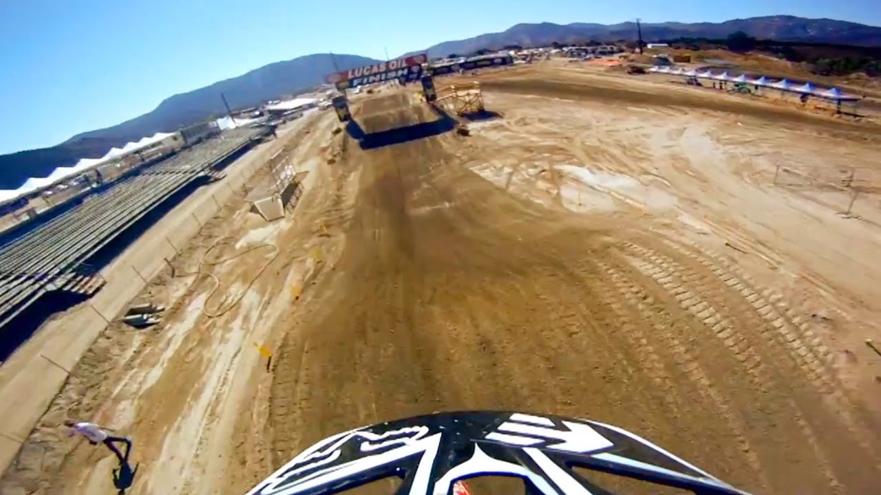 GoPro HD: Chad Reed - Pala Lucas Oil AMA Motocross 2011 - YouTube