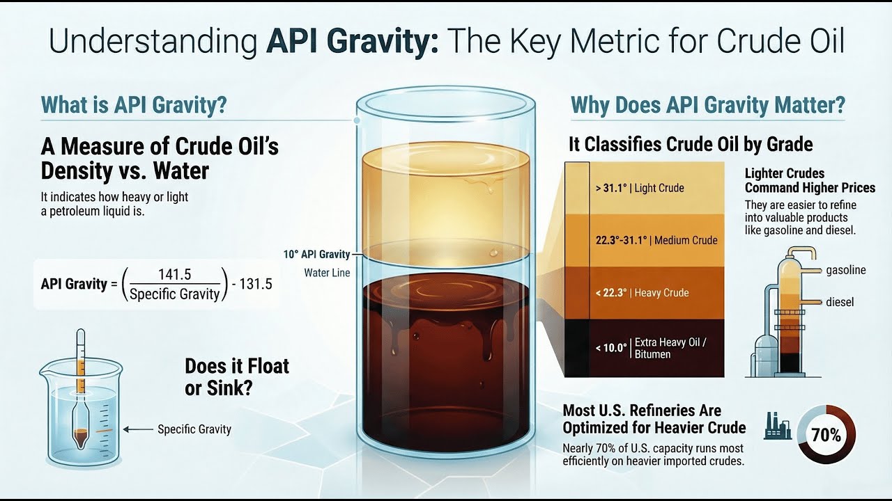 API Gravity | The Key Metric for Crude Oil #science #facts #automobile ...