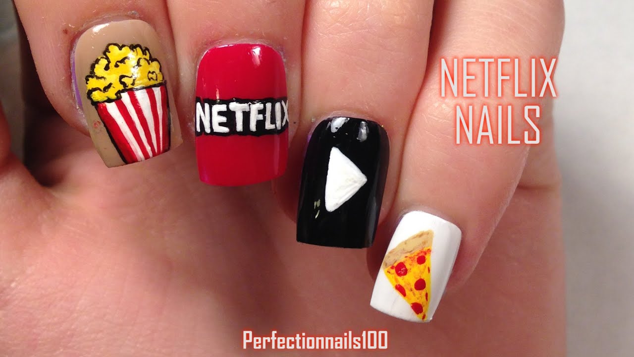 Netflix Nails - YouTube