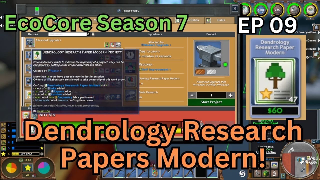 Dendrology Research Papers Modern! | Raptor X | EcoCore Season 7 EP 09 ...