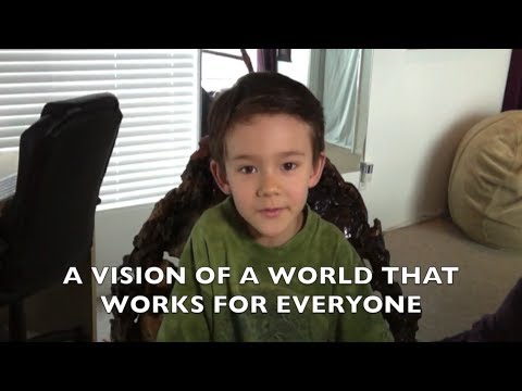 5-Year-Old Shares a Vision to Change the World - YouTube