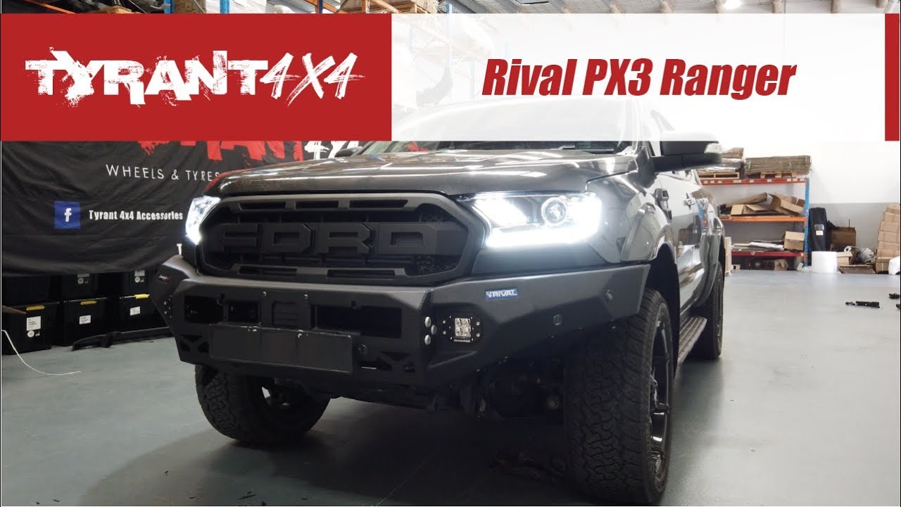 Ford Ranger 2019 Build with Rival Bar, Headlights and More by Tyrant ...