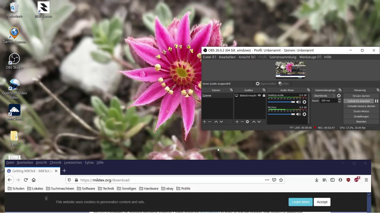 Installation Miktex Sumatra Pdf Texniccenter Youtube