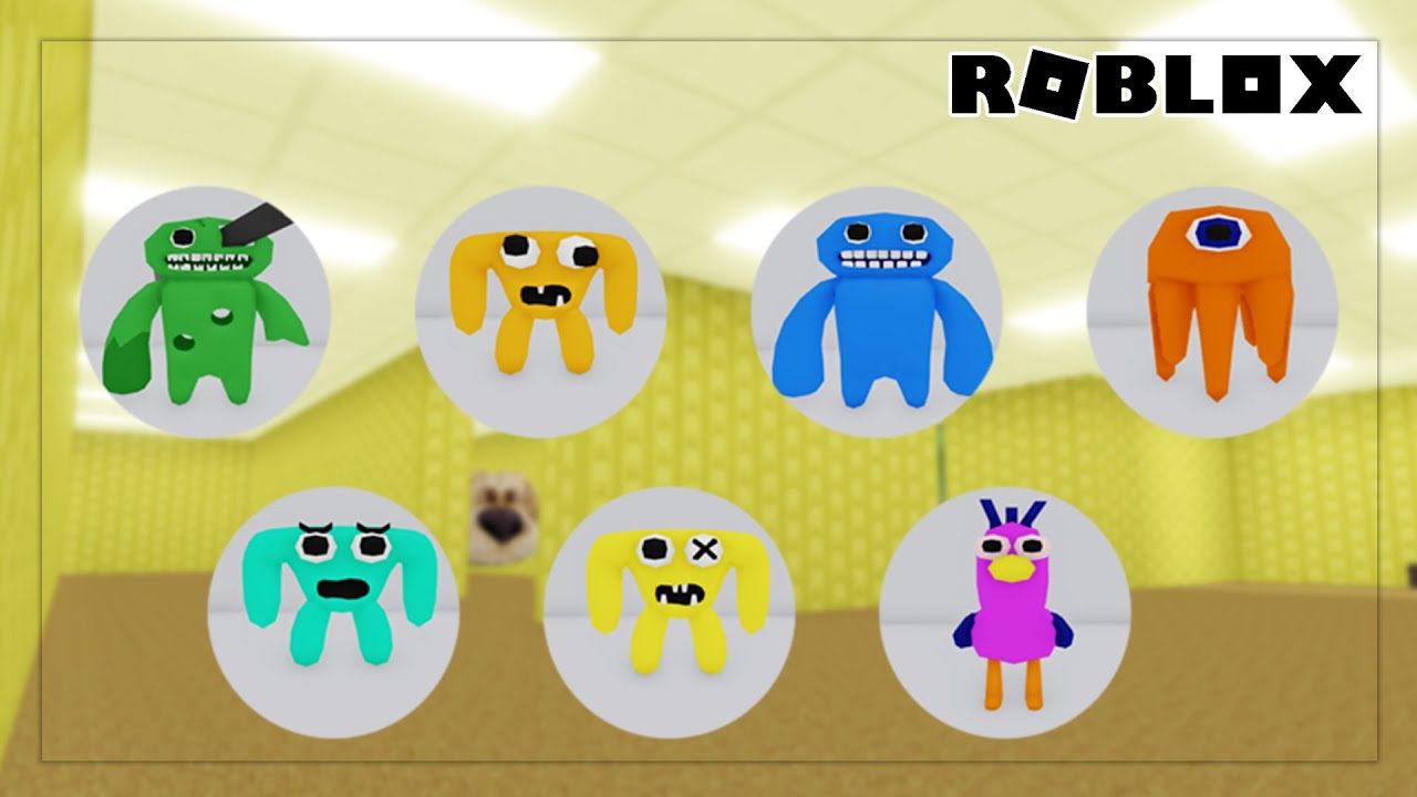 How to Find All 7 New Badges in Backrooms Morphs - Roblox - YouTube