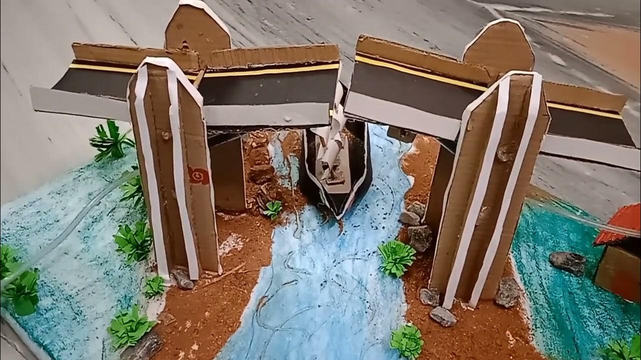 science project / hydraulic bridge working model 🌉⛵🛥️🛳️🛶 - YouTube