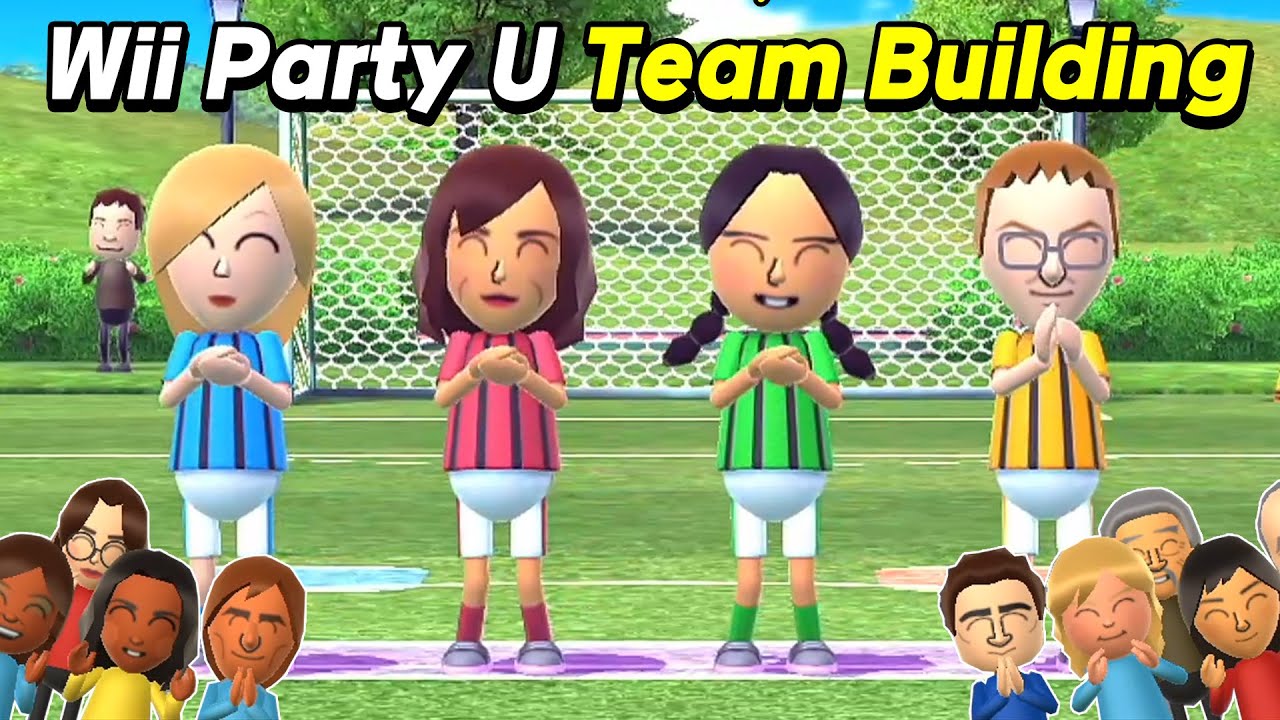 Wii Party U Team Building gameplay Rosalina vs Masako vs Xiao-Tong vs Erick | AlexGamingTV | Wii ...