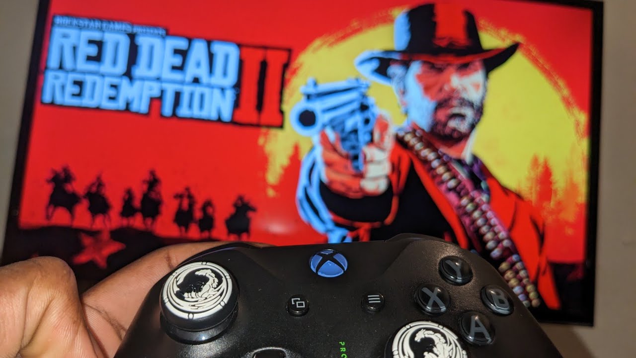 Red dead redemption 2, Xbox one gameplay and performance test - YouTube