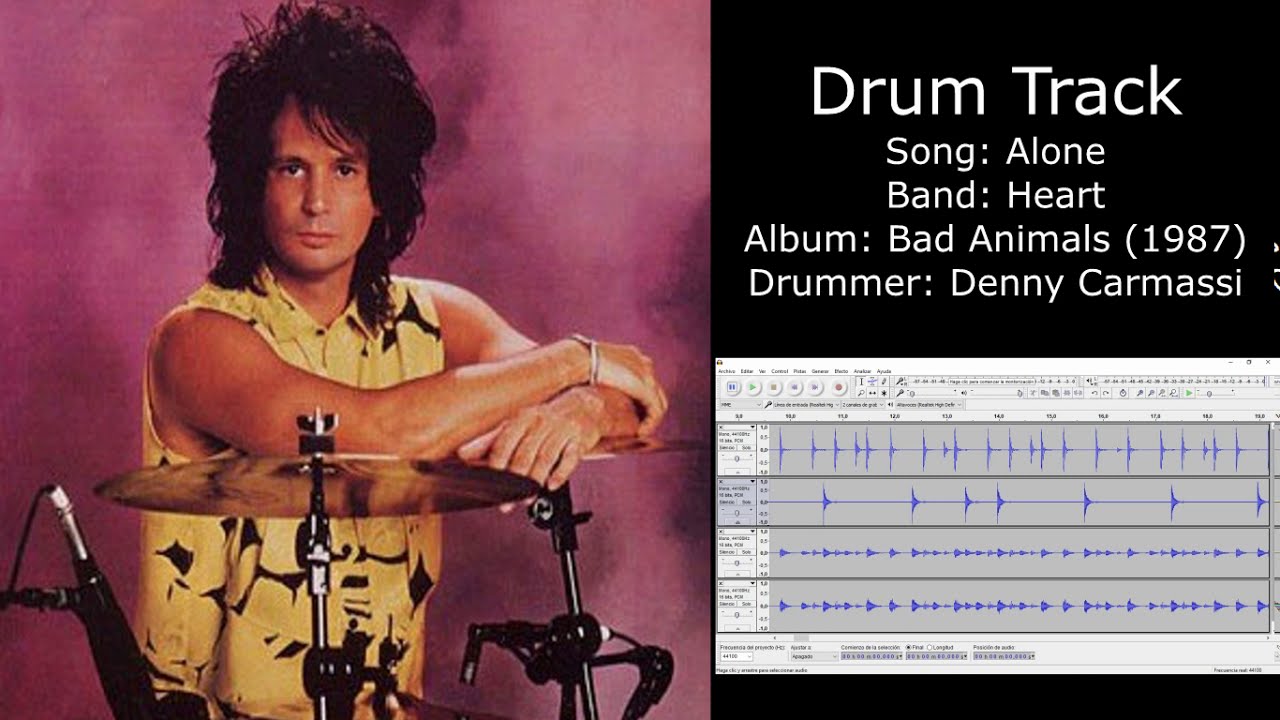 Alone (Heart) • Drum Track - YouTube