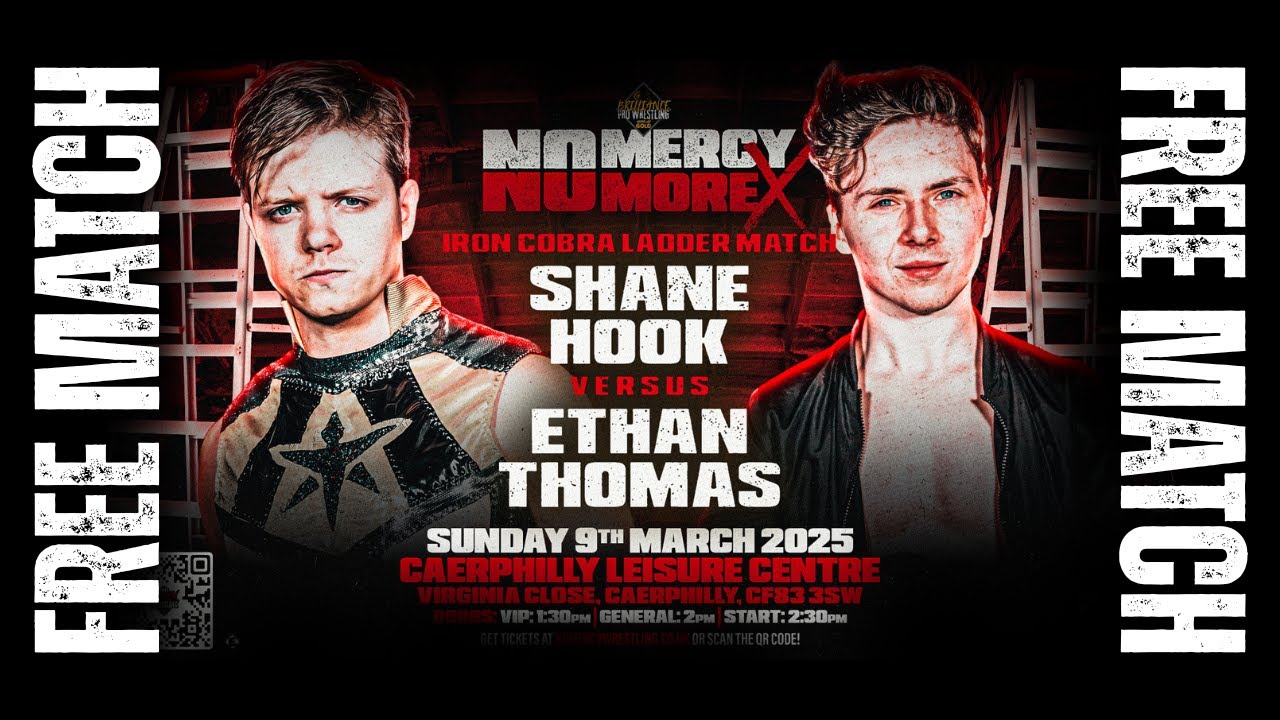 The Most Insane Ladder Match You’ve Ever Seen - SHANE HOOK vs ETHAN ...