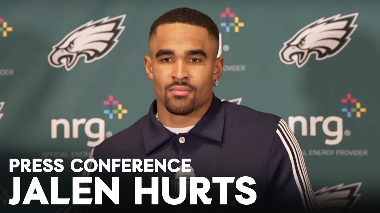 Postgame Press Conference: Jalen Hurts | Philadelphia Eagles vs Tampa ...