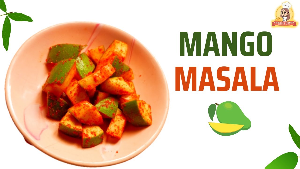 Mango Masala | Raw mango masala | mango with salt and chilli powder ...