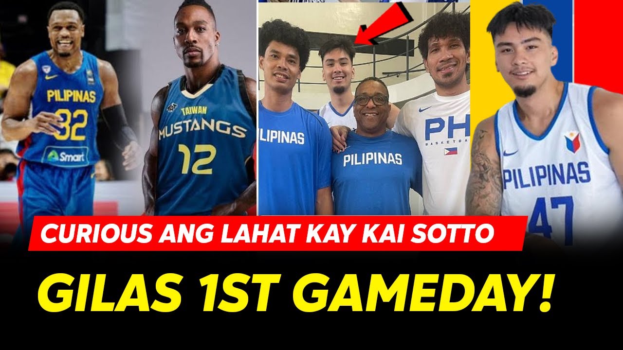 1ST GAMEDAY! ANG DAMING FIRST...CURIOUS ANG LAHAT KAY KAI SOTTO AT ...
